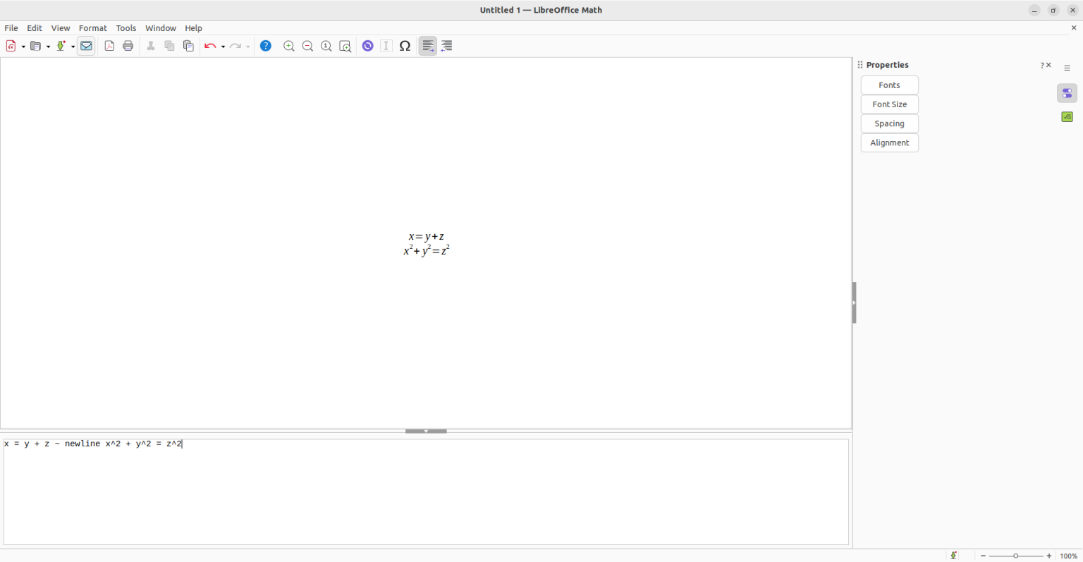 Getting Started with LibreOffice Math: Creating and Formatting Equations - Caterham Computing